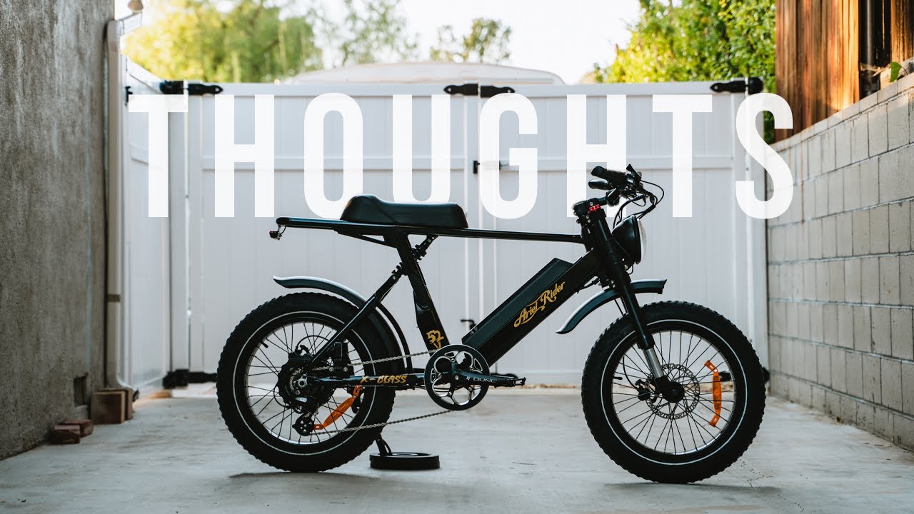 Ariel Rider X-Class 52V // First Impressions - YouTube