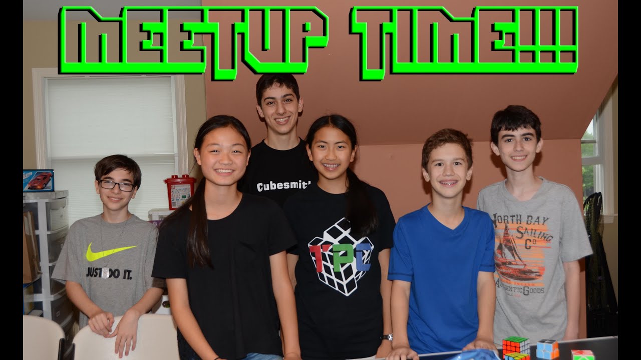 YouTube Cubers Meetup! [Feat. DGCubes, Hashtag Cuber, TheRubiksCubed ...