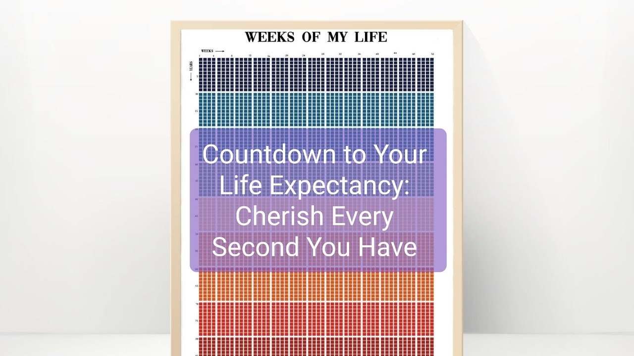 Countdown to Your Life Expectancy: Cherish Every Second You Have ...
