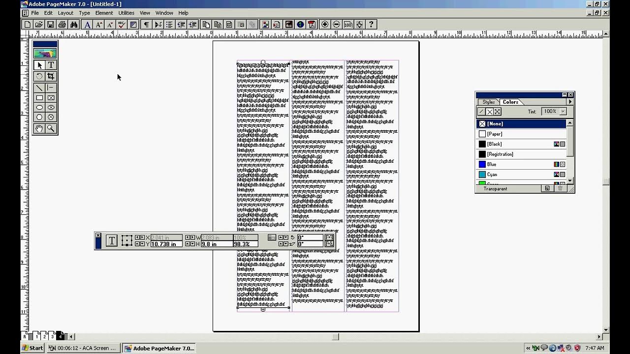 PageMaker Layout Menu Day 6 - YouTube