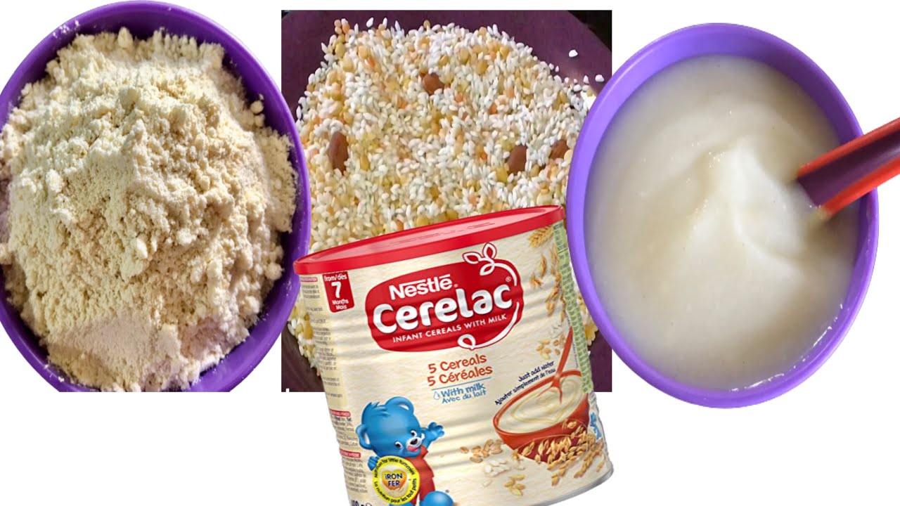 Homemade Cerelac for 6-12 Months Babies | How to make Cerelac for baby ...