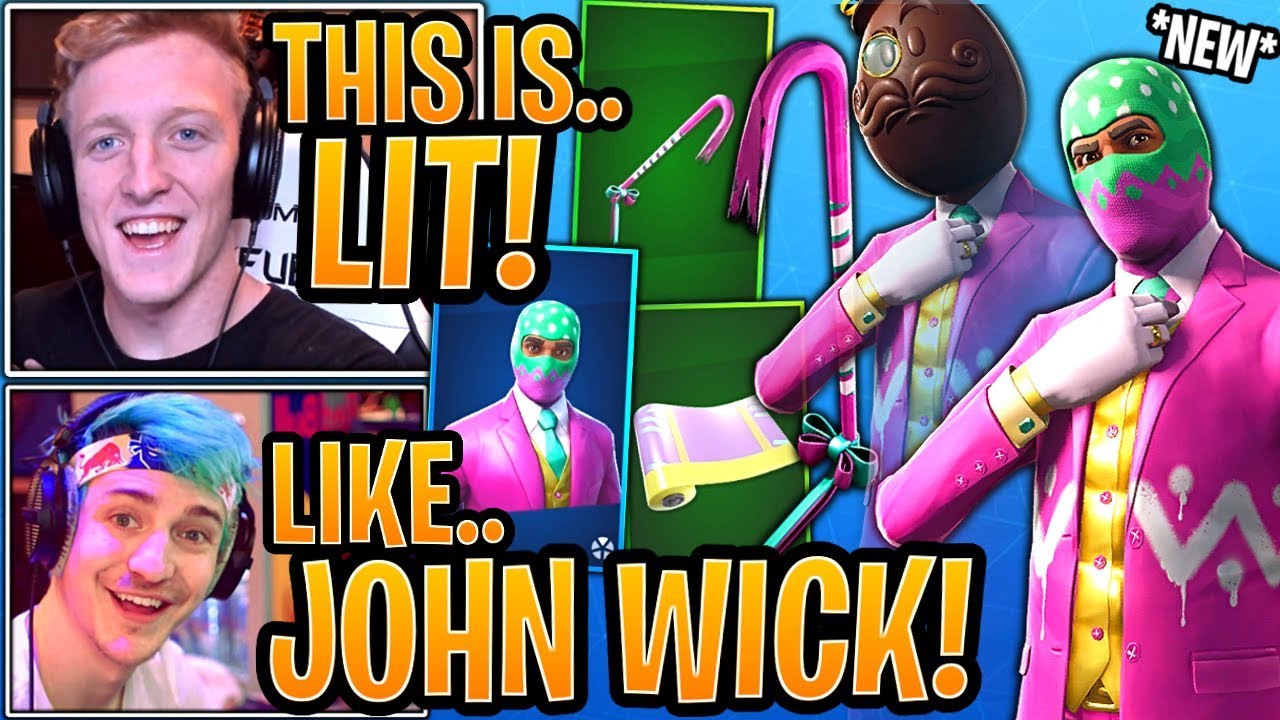 Tfue & Streamers React to *NEW* Hopper Skin, Bold Bar Pickaxe and ...