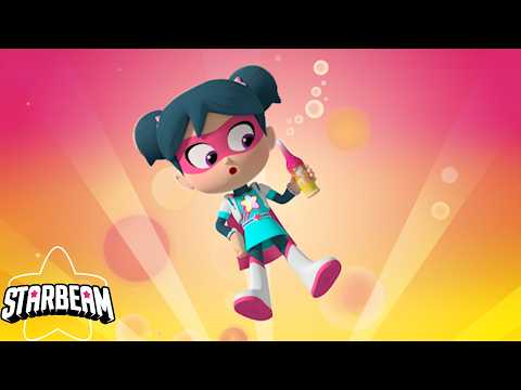Starbeam's Bubblicious ADVENTURE - Starbeam Superhero Cartoons for Kids