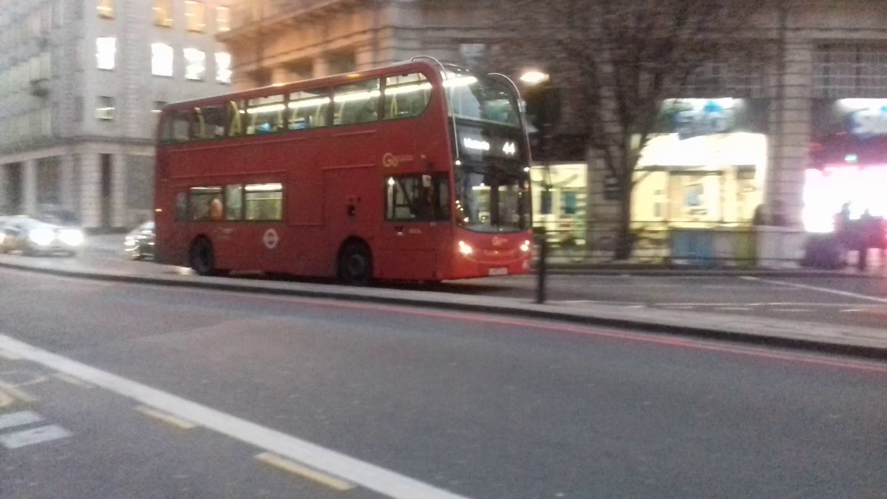London Bus Route 44 - Go Ahead London) To Victoria Station - YouTube