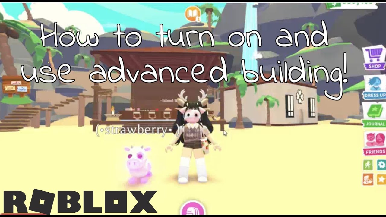 How to turn on and use Advanced Placement in Adopt Me! - YouTube