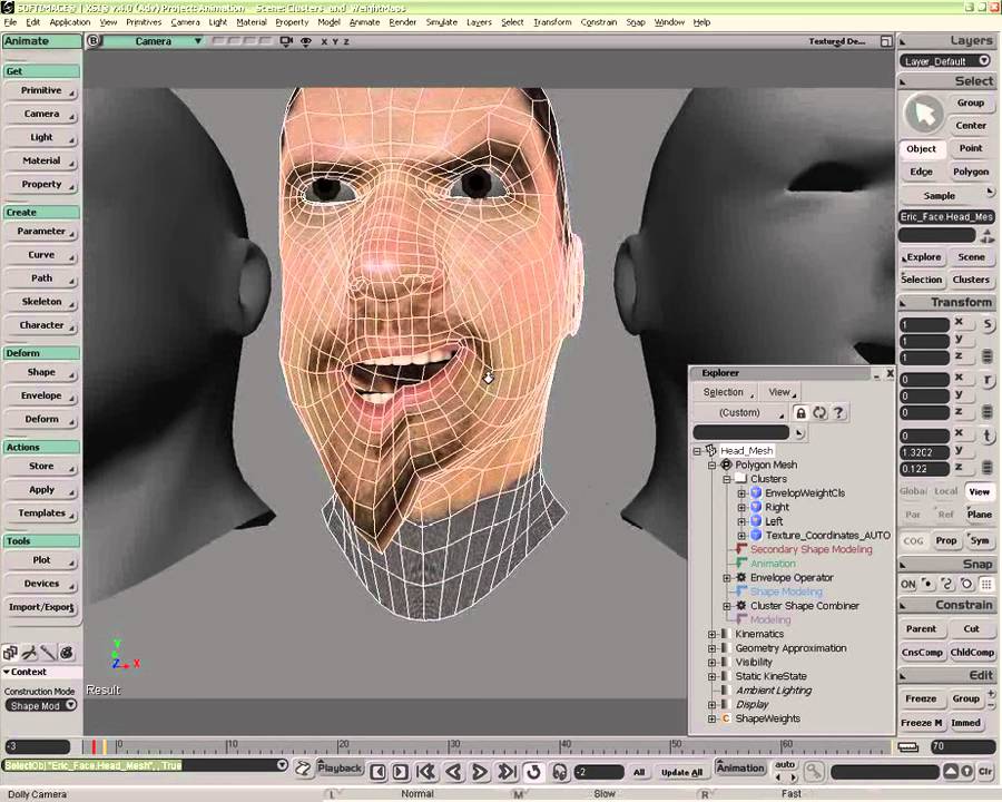 Animation: Cluster and weight maps - YouTube