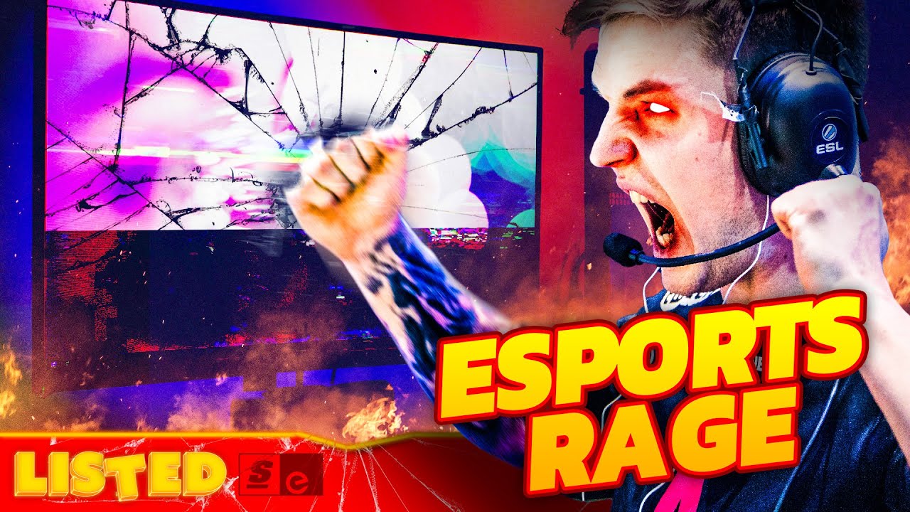 8 Times Esports Pros Unleashed Their Rage - YouTube