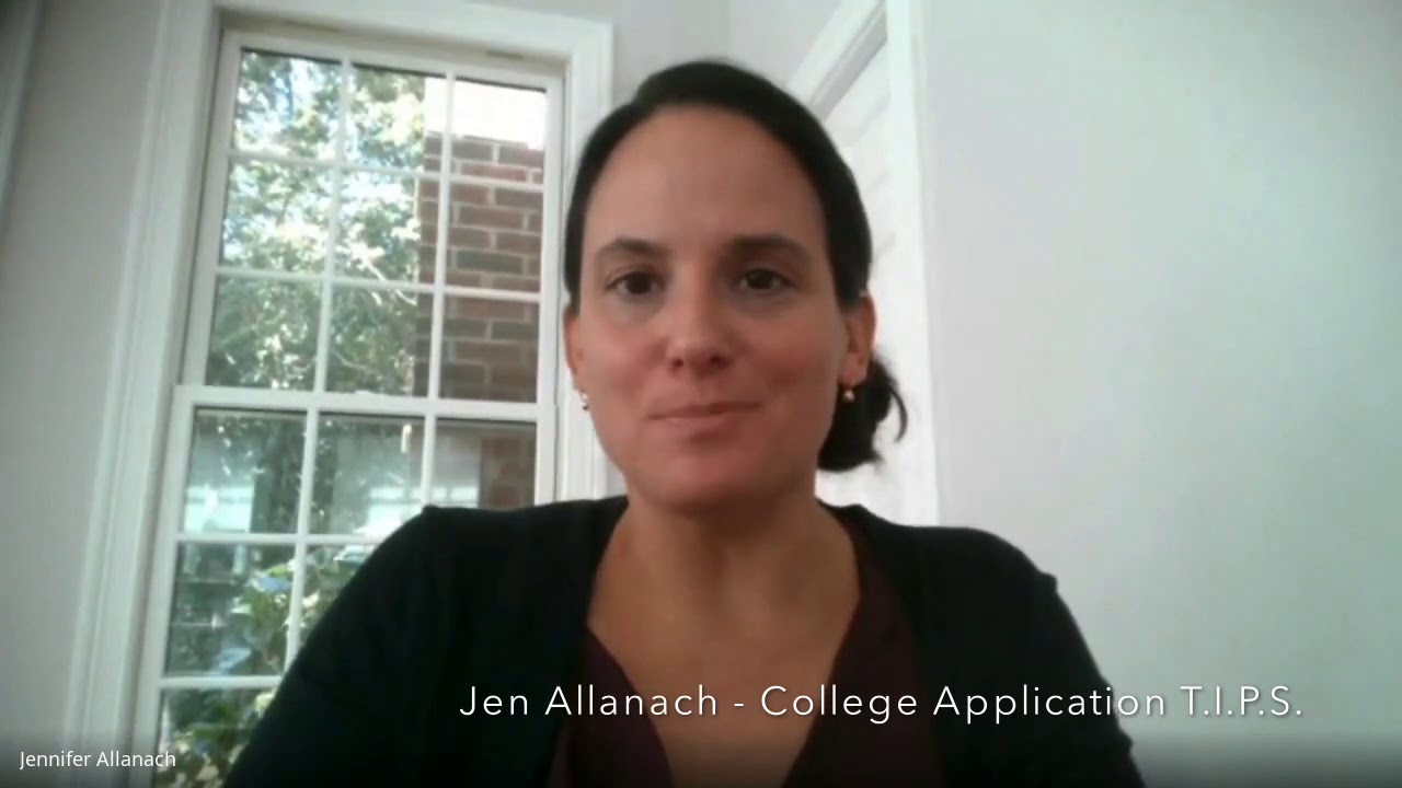 Jen Allanach-College Application T.I.P.S. How to register for SAT’s ...