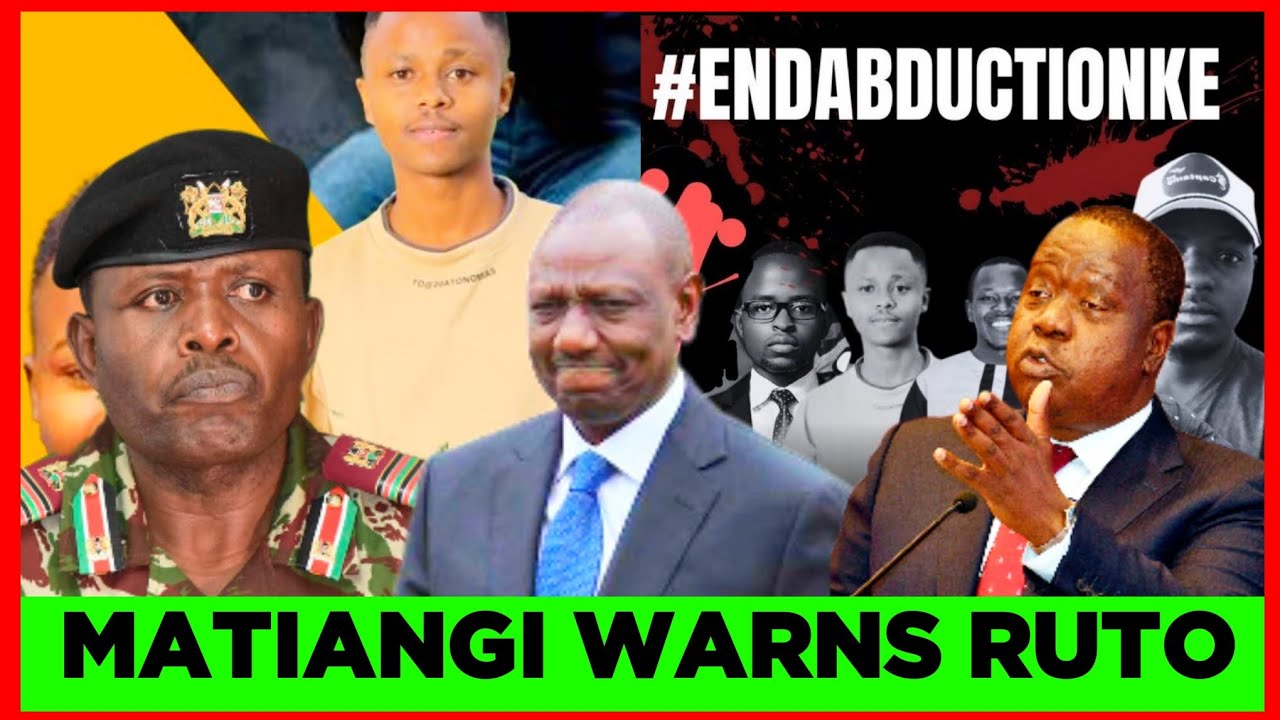 Ex INTERIOR CS Fred Matiangi & EX Police Commander George Natembeya ...