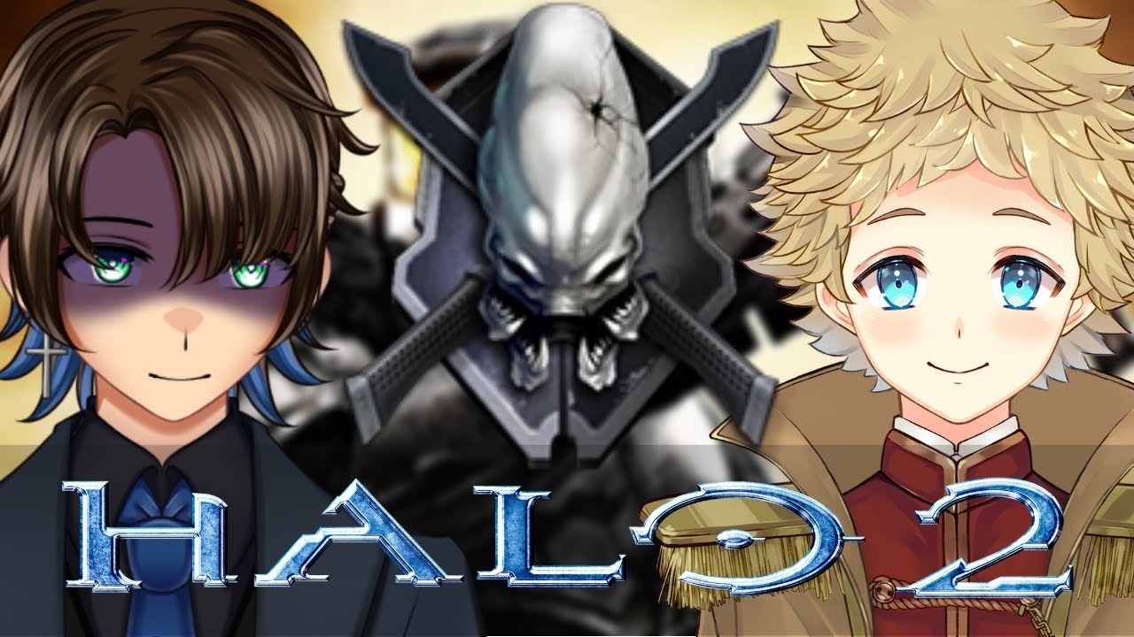 Edging Aliens w/ @JonoFunk【HALO 2: Legendary Mode #4】 【Fray Rizon 涯フレー ...