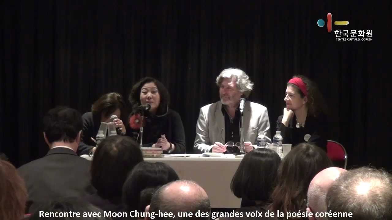 Rencontre avec Moon Chung-hee, une des grandes voix de la poésie ...