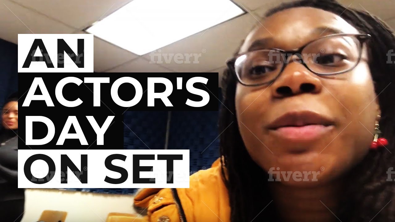 An Actors Day On Set (Prepare and Film a Movie with me!) - YouTube