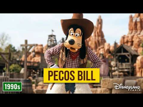 Disneyland Paris Pecos Bill Sing Along with Cowboy Goofy