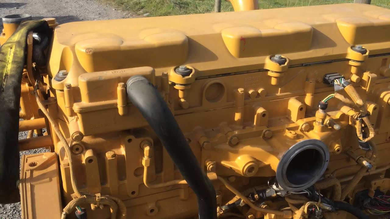 CATERPILLAR C13 LGK CRUSHER ENGINE NEW FOR SALE SOLD !! - YouTube