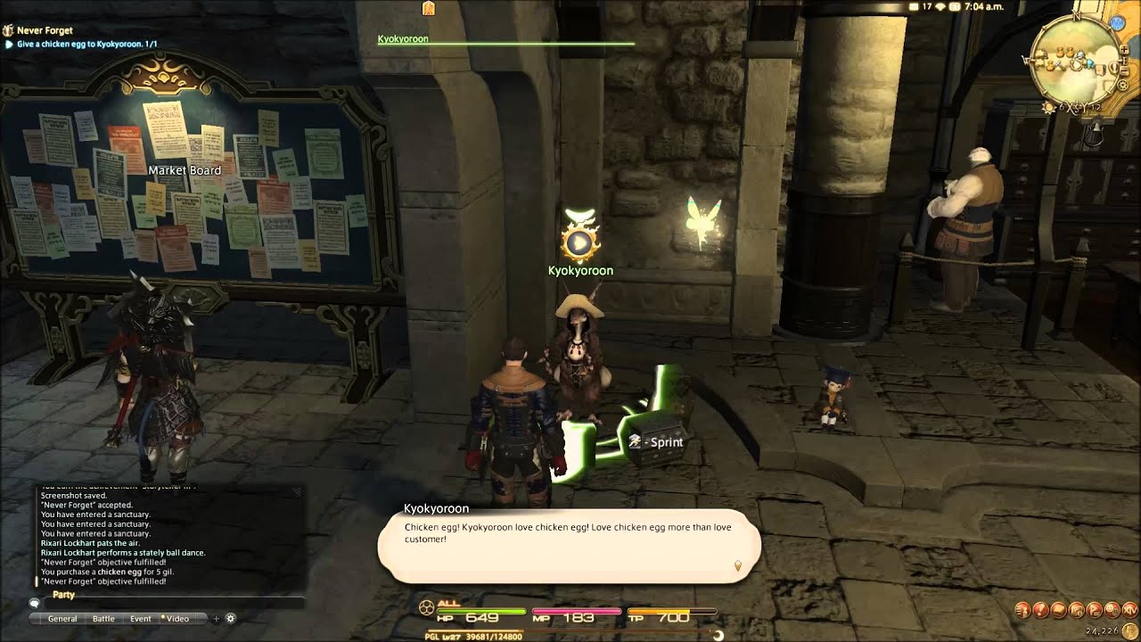 FFXIV - Main Quest - "Never Forget" - YouTube
