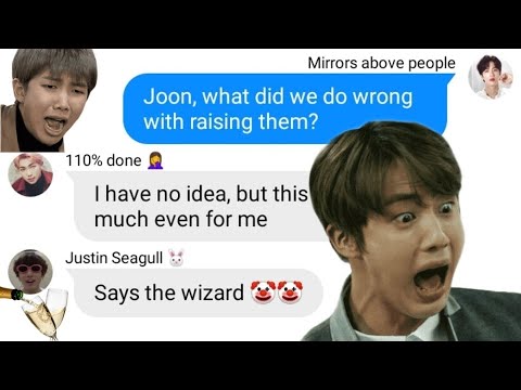 [BTS TEXTS] - dRuNK BTS aNd tHe pArTy oF rEgRetS