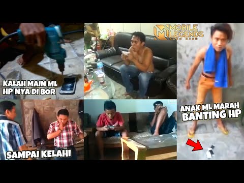 KELAKUAN DAN MARAH NYA ANAK MOBILE LEGENDS ! SAMPAI BANTING HP DAN KELAHI SAMA TEMAN