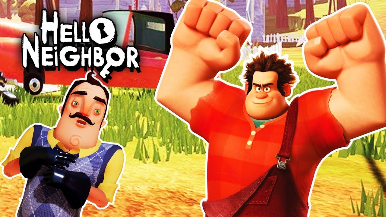 HELLO WRECK-IT RALPH | Hello Neighbor Mod - YouTube