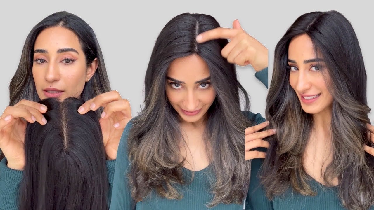 Different Ways Of Wearing Hair Topper | Hairstyles With Hair Topper ...