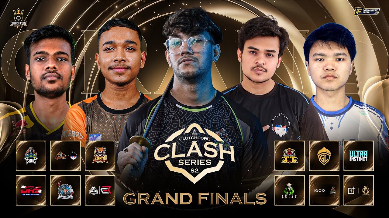 Grand Finals Day 1: Clash Series S2 | ft. tg, s8ul, tsg, godl, ngpros ...