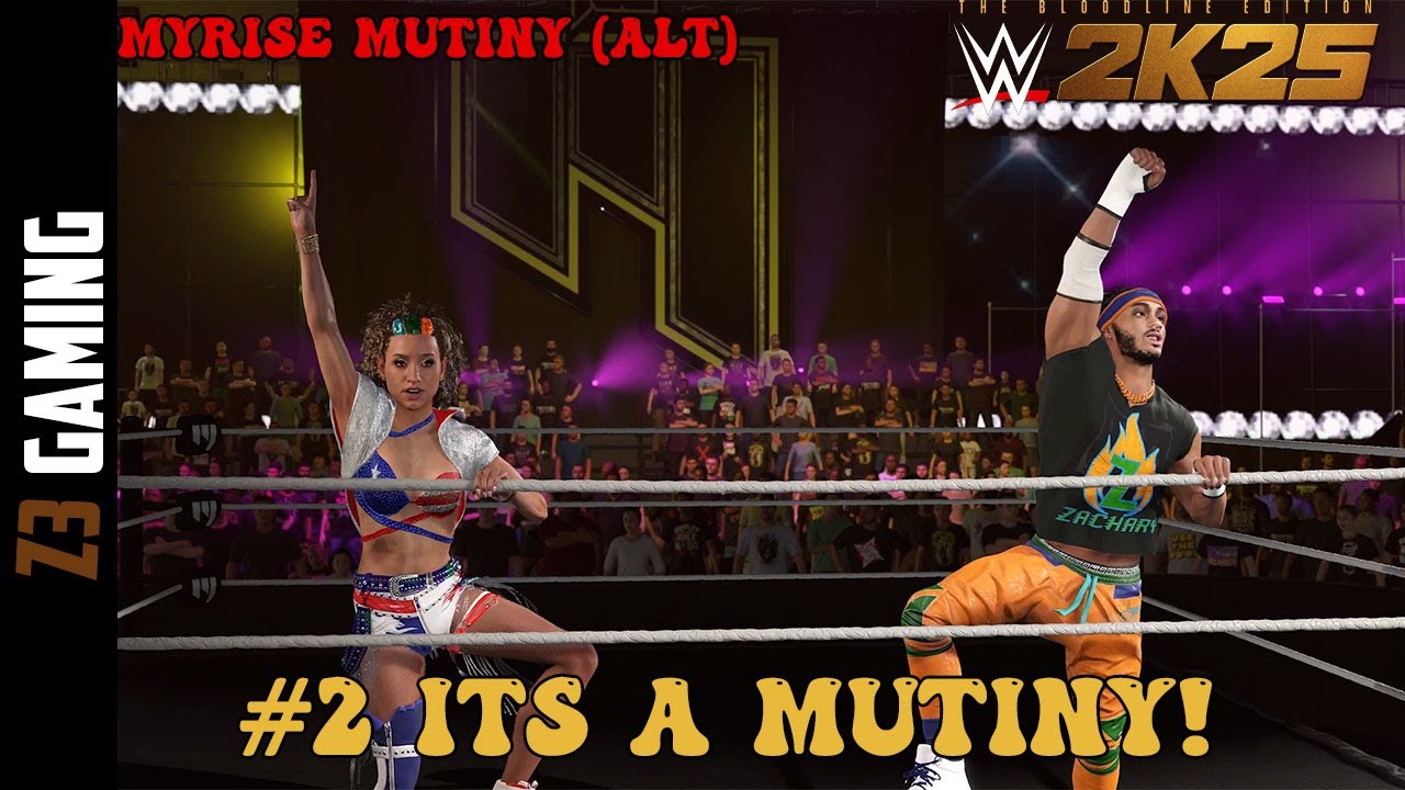 WWE 2K25 - MyRise Munity [Alt] - Its A Mutiny! - #2 - YouTube