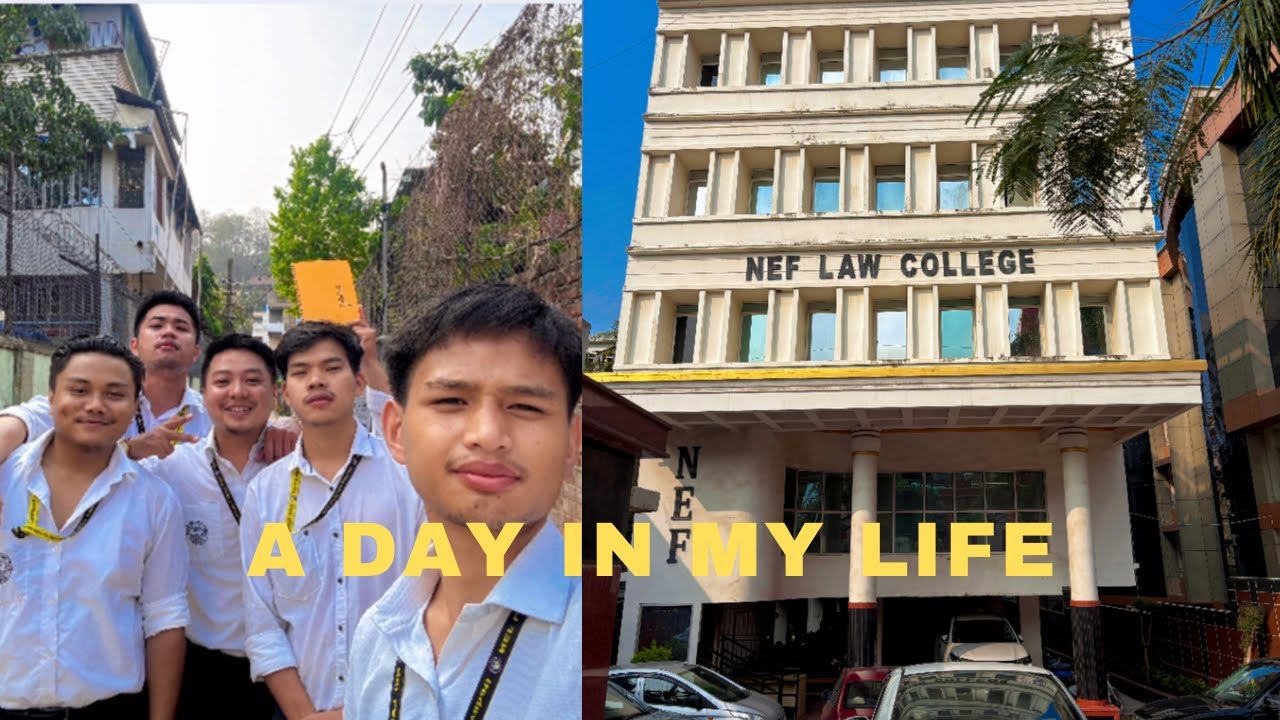DAILY COLLEGE VLOG || NEF LAW COLLEGE GUWAHATI || 24 April 2025 - YouTube
