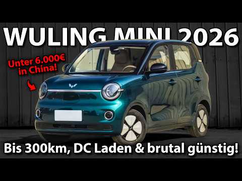 WULING MINI EV 2026 - The cheapest electric car in the world! Is it any good?
