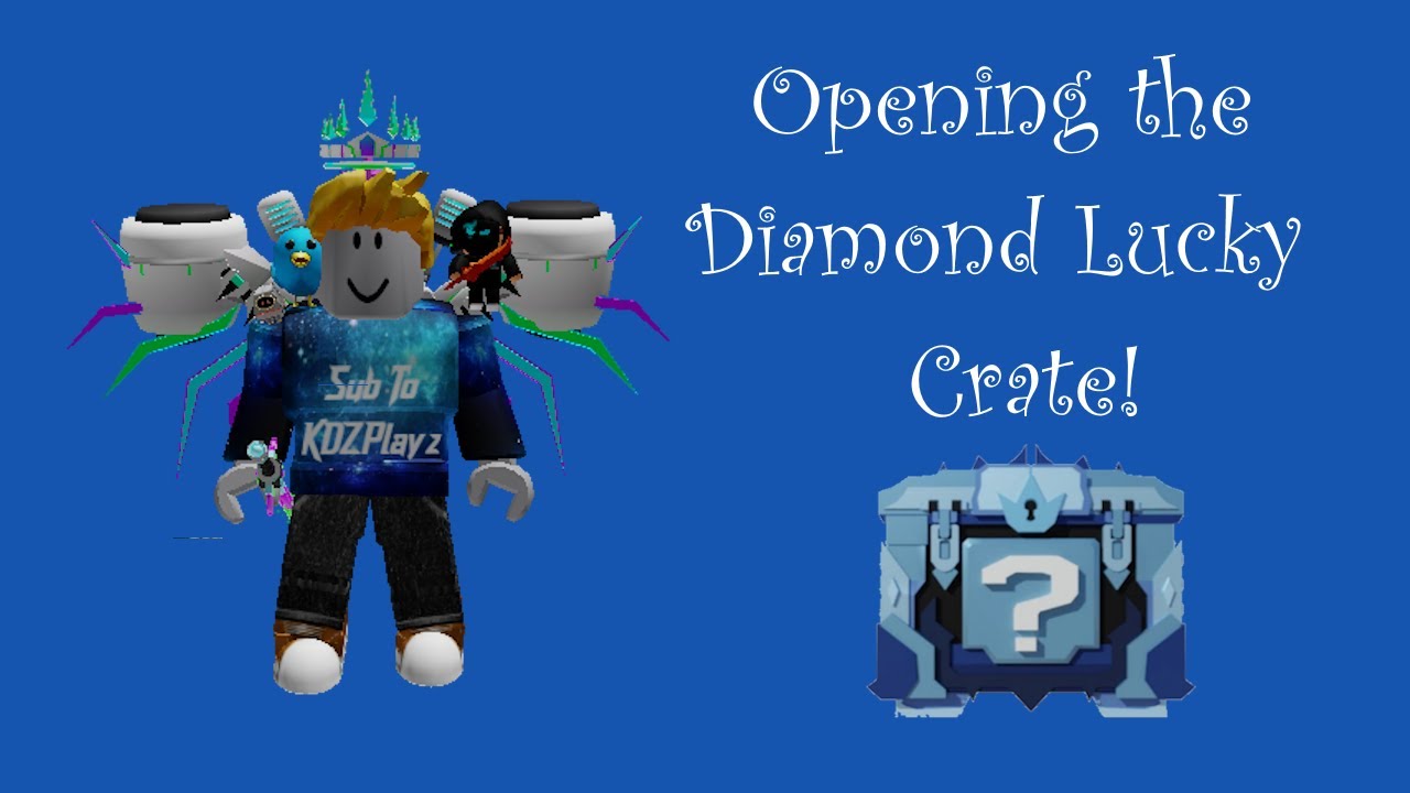 Diamond Lucky Crate + Info on Giveaway - YouTube