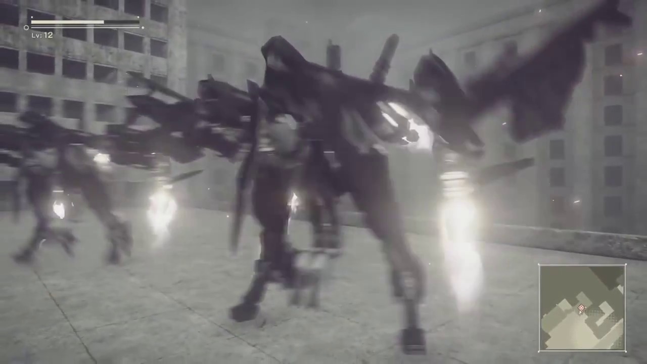 Nier Automata - Engels Boss Fight [1080p 60fps] PS4 PRO - YouTube