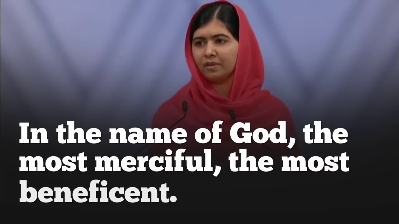 Nobel Lecture by MALALA YOUSAFZAI - YouTube