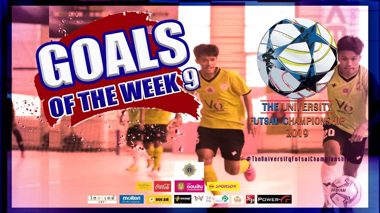 GOALS OF THE WEEK (Week 9 ) The University Futsal Championship - YouTube