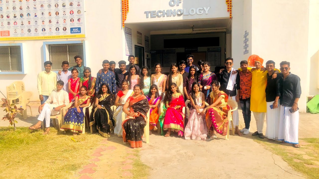 Traditional day in hi-tech Institute of technology Aurangabad | - YouTube