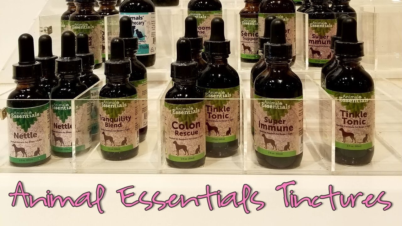 Animal Essentials Tinctures - YouTube