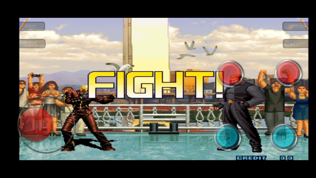 King of fighters 2002 mobile playthrough - YouTube