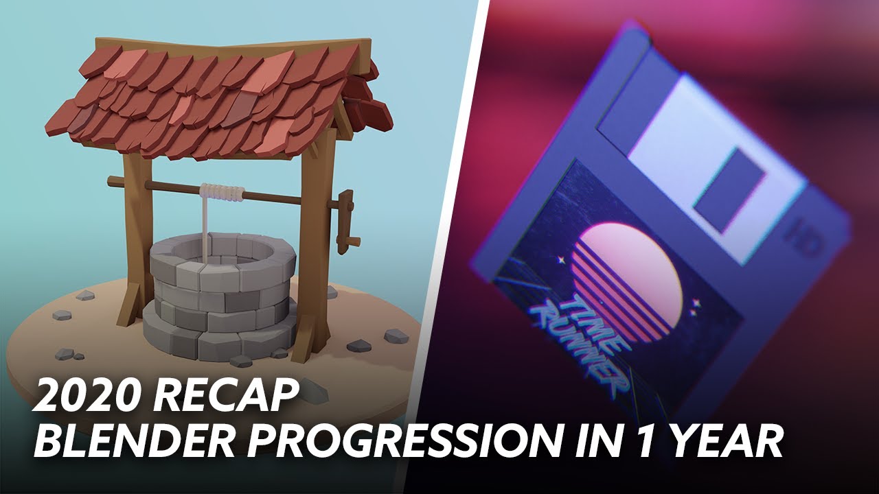 Learning Blender as a Beginner: 1 Year of Blender Tutorials - 2020 ...