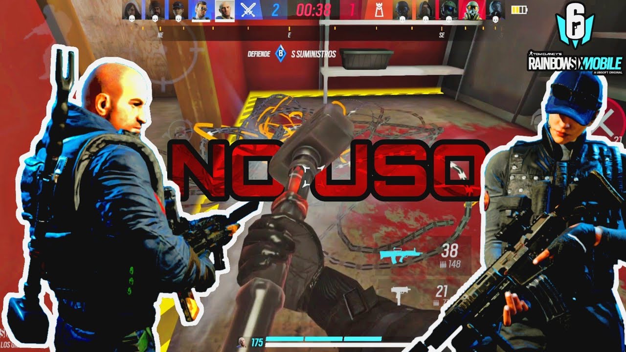 JUGANDO con AGENTES que NO SUELO USAR + AVISO IMPORTANTE 😰 Rainbow Six ...