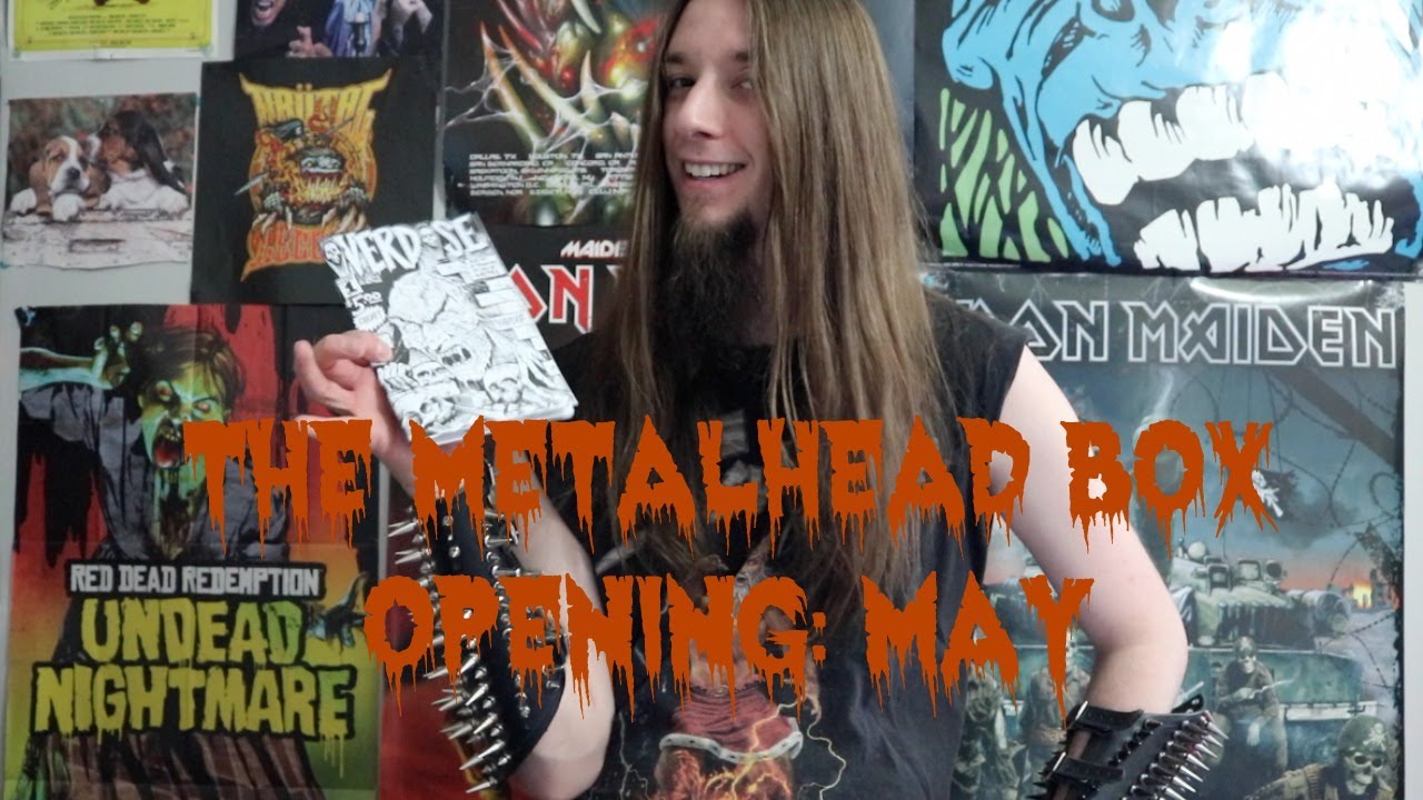 The Metalhead Box Opening: May - YouTube