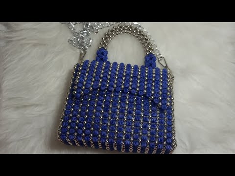 Muncuqla Çanta | Boncuk Çanta Yapımı | Beaded bag Tutorial- Part 1