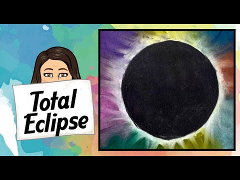 Mrs. Hannes Art Studio Eclipse Lesson - YouTube