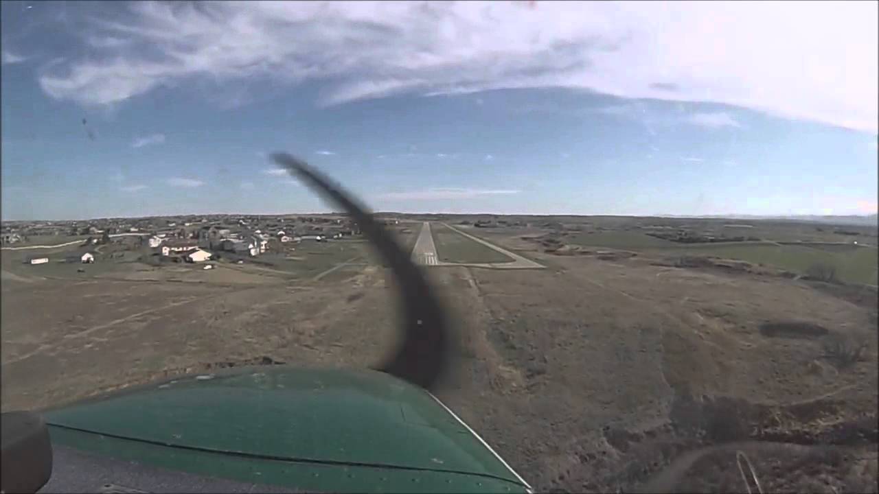 Erie Airport (KEIK) Landing rwy15. (Erie, CO #27 of 67) - YouTube