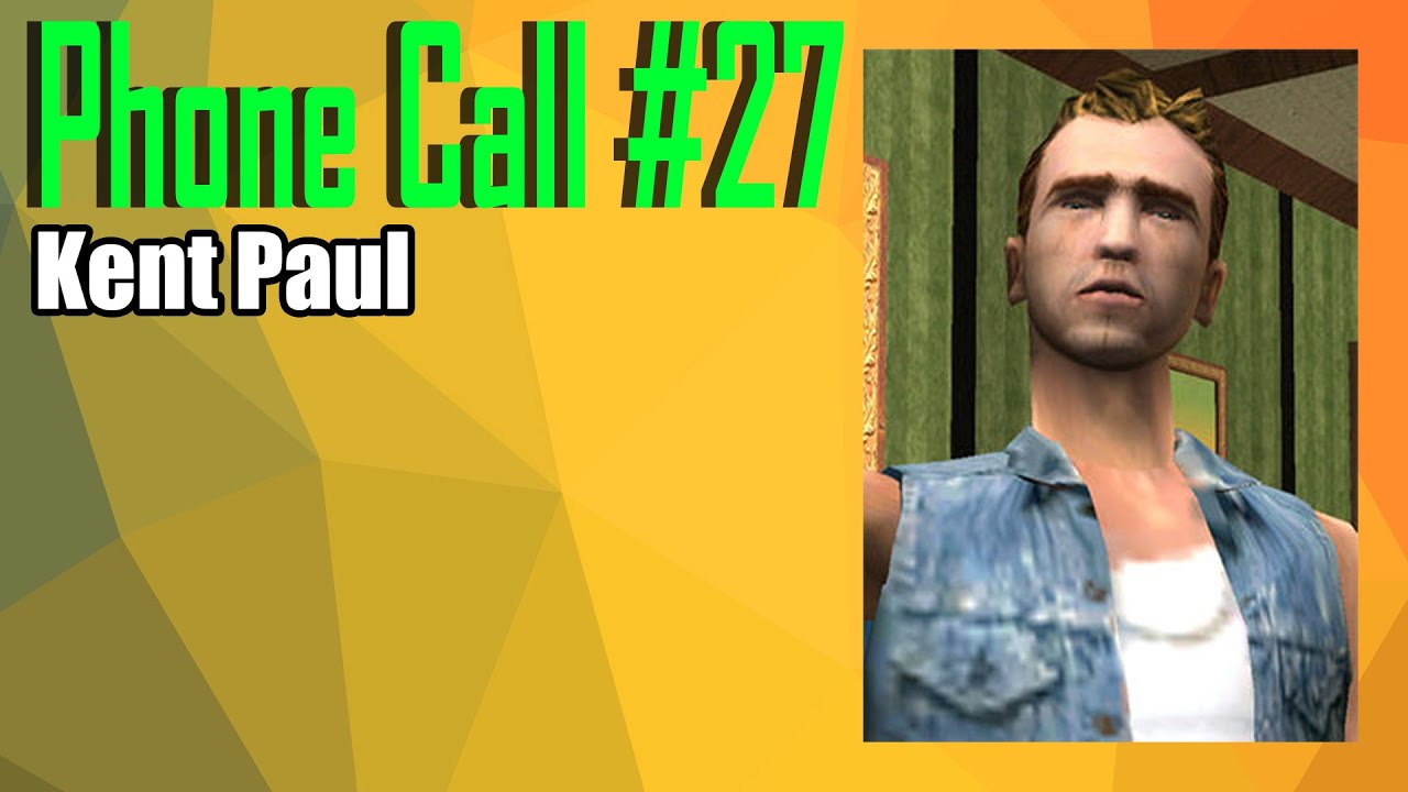 GTA San Andreas: Phone Call #27 - Kent Paul - YouTube