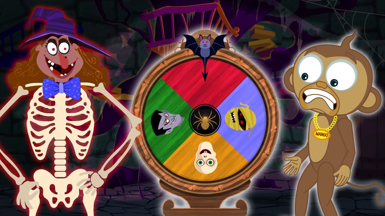 Spooky Spinning Wheel | Halloween Puzzles For Kids | Annie Aur Ben ...