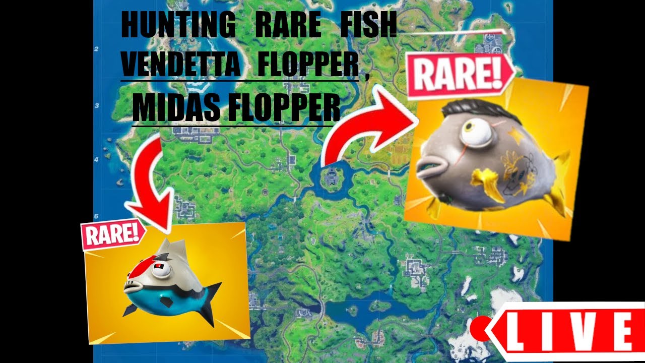 HUNTING FOR MIDAS FLOPPER ALONG WITH VENDETTA FLOPPER IN FORTNITE ...