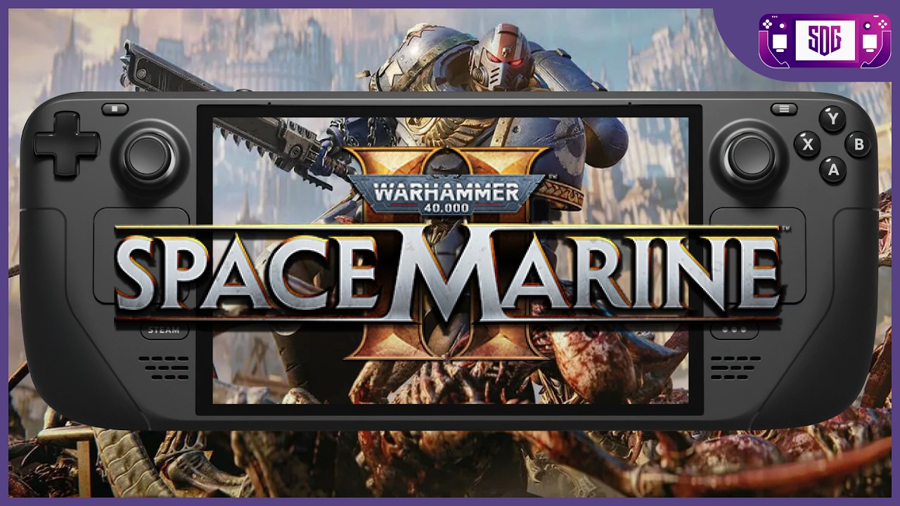 Warhammer 40,000: Space Marine 2 is almost playable on the Steam Deck ...