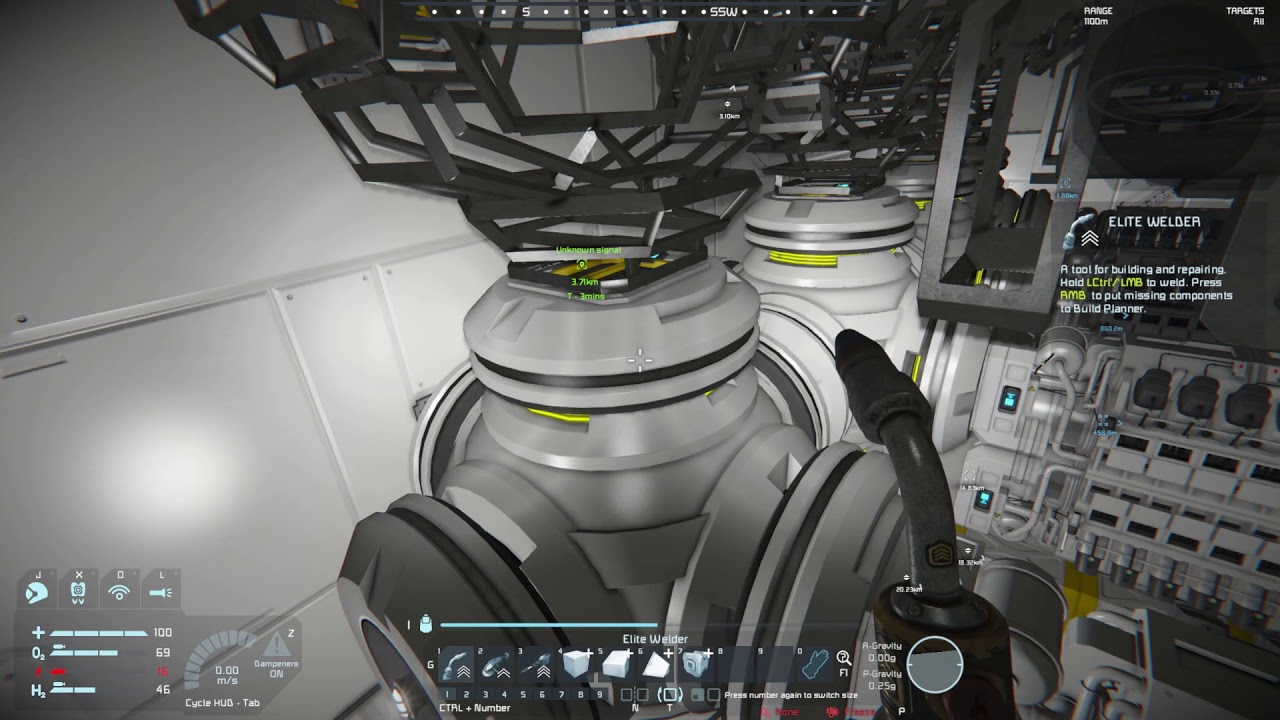 Space Engineers | Full Survival | Ep.60 - O2/H2 and Closing the Ship In ...