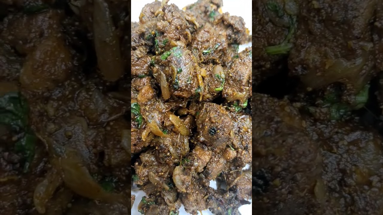 Mutton Pepper Fry Goat Pepper Masala 😋🥰#mutton#goat#pepper#fry#cooking ...