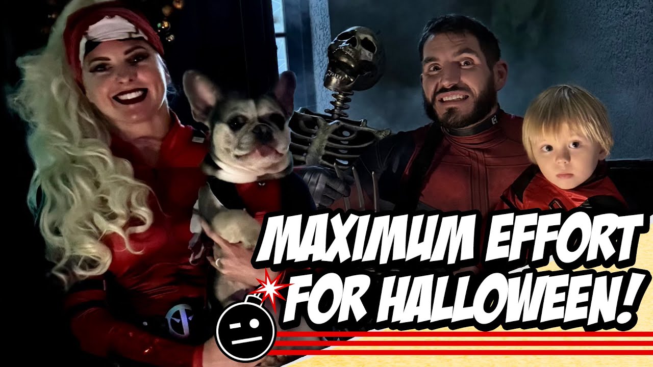 MAXIMUM EFFORT FOR HALLOWEEN! || Smackdown New York, Visiting the WWE ...