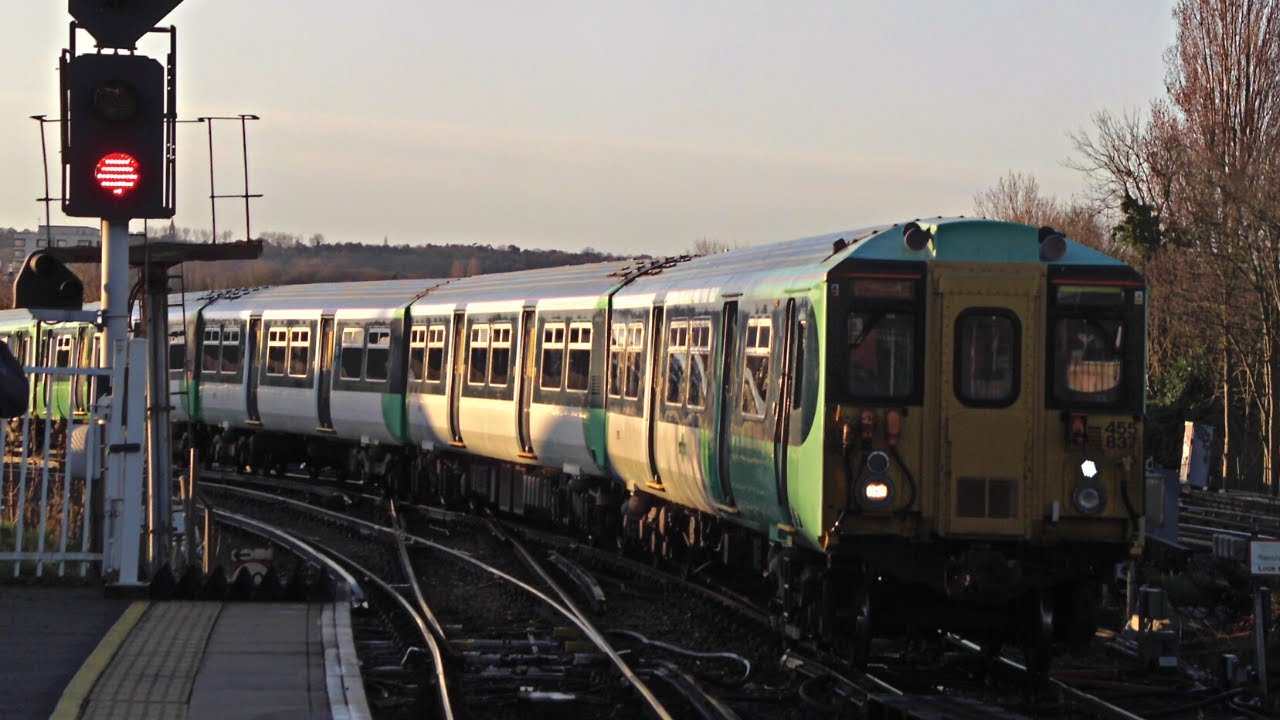 *Morning Rushour* Southern Class 455s Around East Croydon & London ...