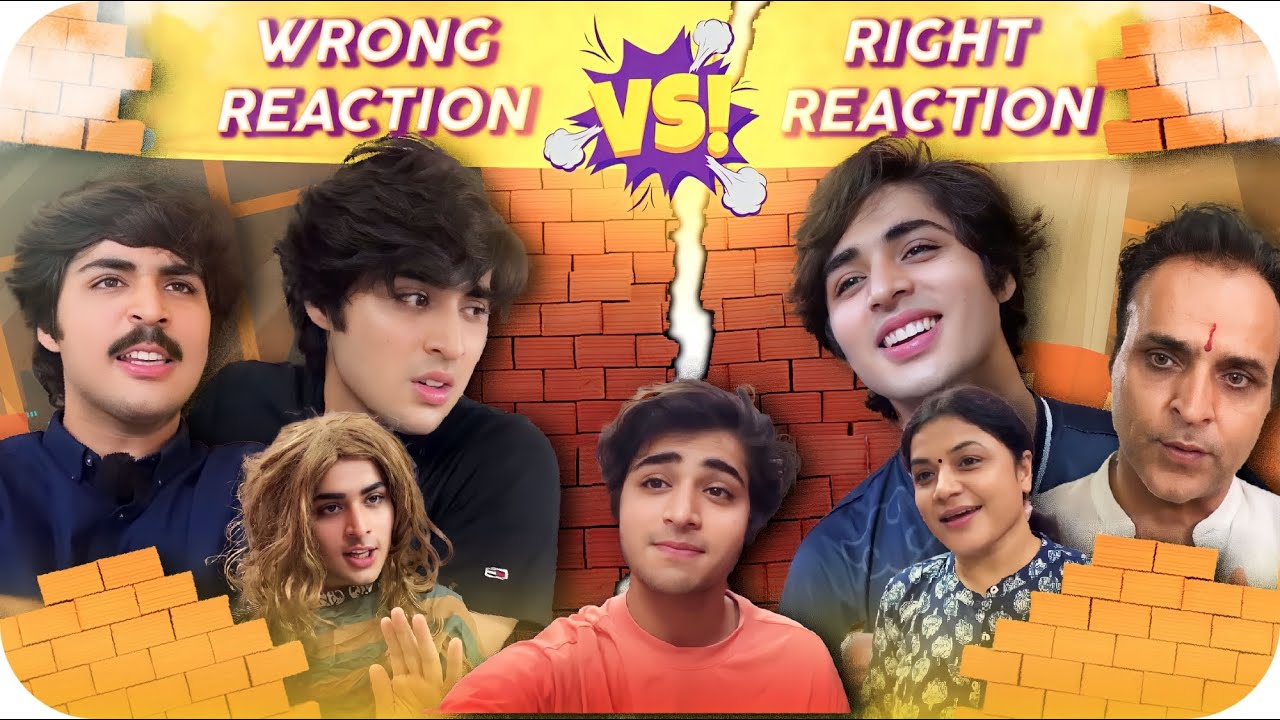 WRONG REACTION VS RIGHT REACTION | Raj Grover | ⁠@RajGrover005 - YouTube