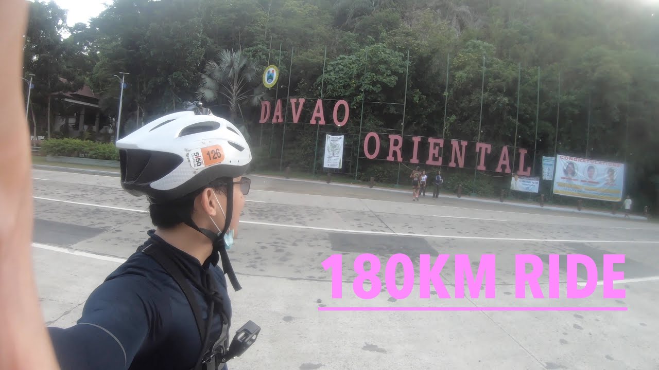 180km Bike Ride [4k]| Davao City to Davao Oriental Boundary. - YouTube
